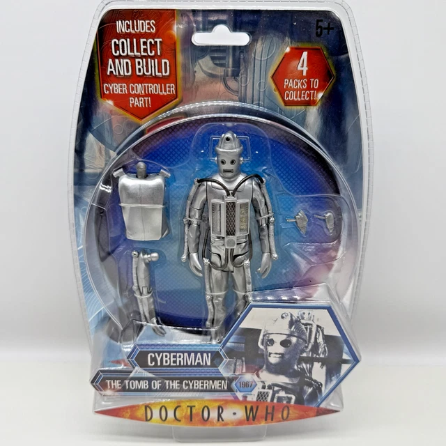 DOCTOR WHO CYBERMAN - THE TOMB OF THE CYBERMEN with collect and build ...