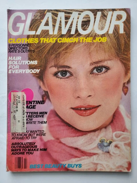 FEBRUAR 1978 GLAMOUR Magazin SHAUN CASEY Bitten Knudsen Micaela ...