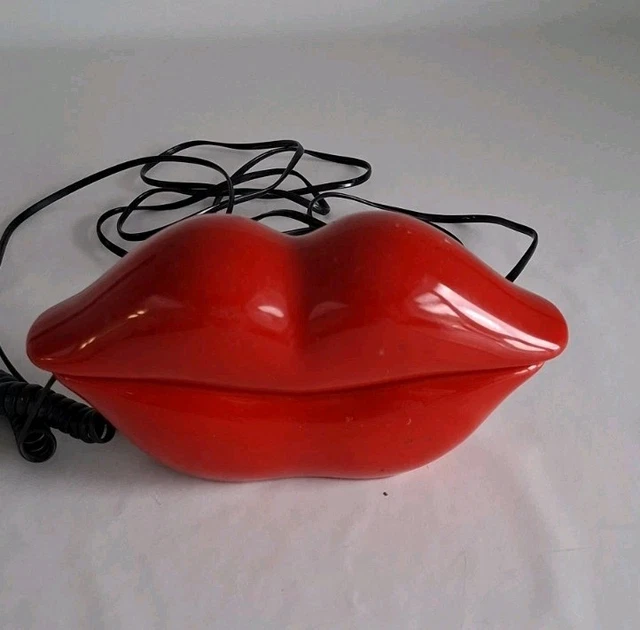 RED HOT LIPS Landline Telephone from 1980s £12.99 - PicClick UK