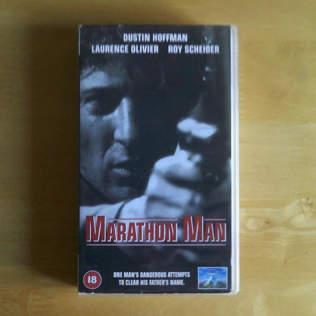 MARATHON MAN (1976) Dustin Hoffman - VHS Video - PARAMOUNT PICTURES - UK / PAL. £4.99 - PicClick UK
