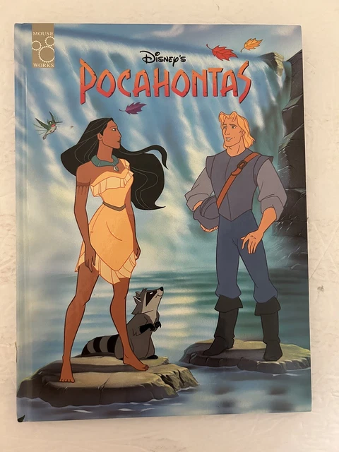 VINTAGE 1995 DISNEY’S Pocahontas Storybook Hardcover Book Classics ...