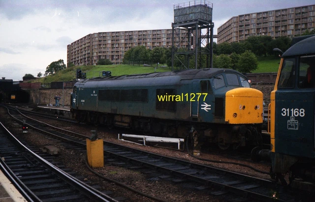 ORIGINAL RAILWAY PHOTOGRAPHIC negative Class 45 45046 at Sheffield (2 ...