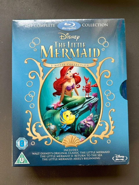 DISNEY, THE LITTLE Mermaid, Complete Collection (3 blu-ray disc set ...