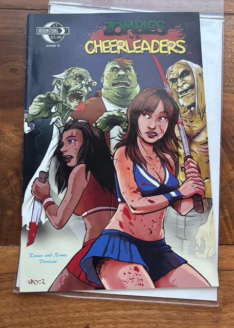 ZOMBIES VS CHEERLEADERS #7C 2012 Moonstone Cover C by Ander Sarabia $9. ...