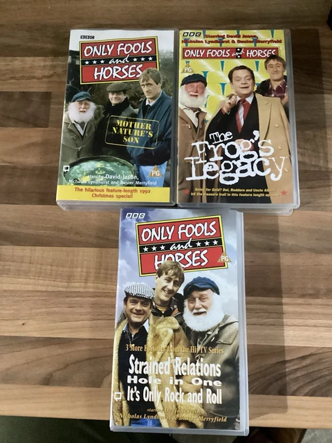 ONLY FOOLS AND Horses VHS Bundle - 3 x VHS Tapes - Used - Fully Working ...