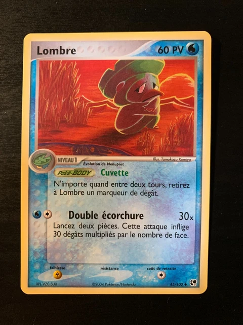 CARTE POKÉMON UNCO Lombre 45/100 EX Tempête de Sable Bloc EX FR EUR 6,85 - PicClick FR