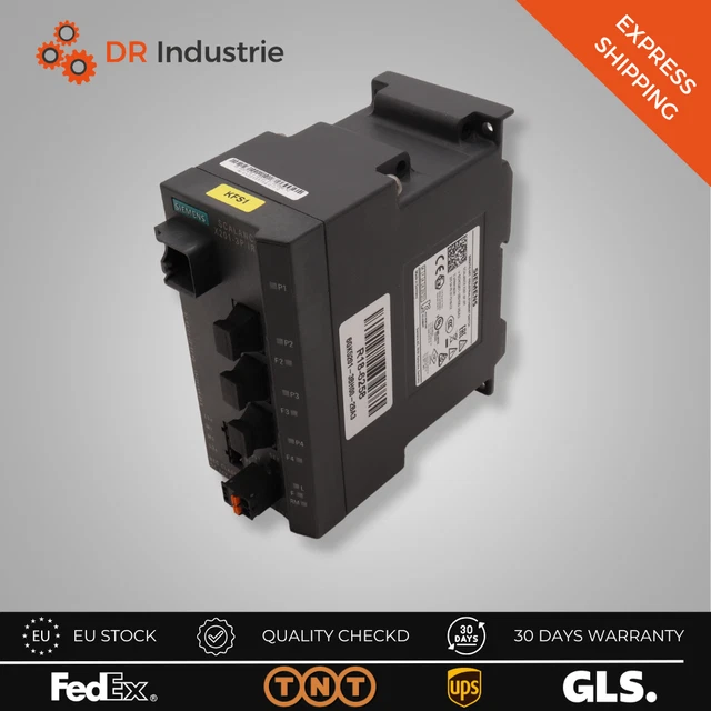 SIEMENS SIMATIC NET Industrial Ethernet Switch Scalance X201-3P Irt ...