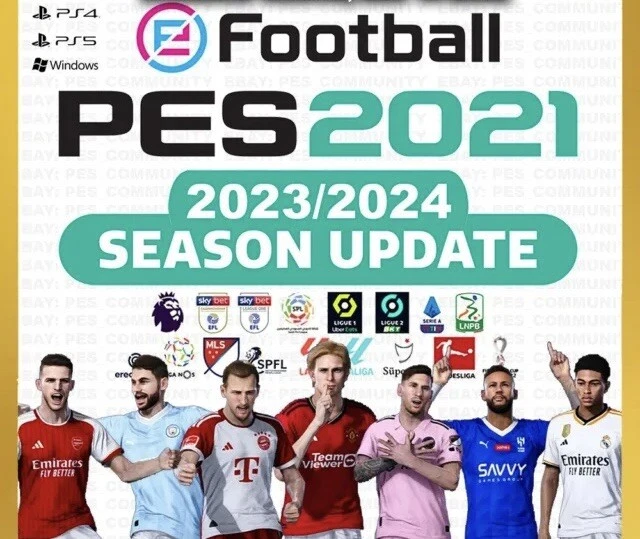 PATCH PES 2021 PS4/PS5/PC-AGG. ALLA STAGIONE 23/24 Leggere prima di ...
