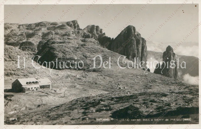RIFUGIO BOE BEC Dent de Mesdi Trento cartolina EUR 5,00 - PicClick IT