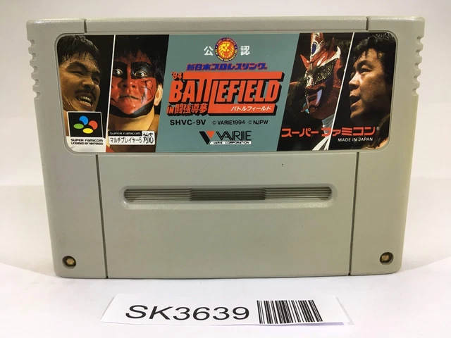SK3639 SHIN NIPPON Pro Wrestling 94 SNES Super Famicom Japan $18.59 ...