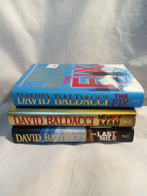 DAVID BALDACCI ROMANE, Menge 3 Hardcover Amos Decker EUR 10,37 ...