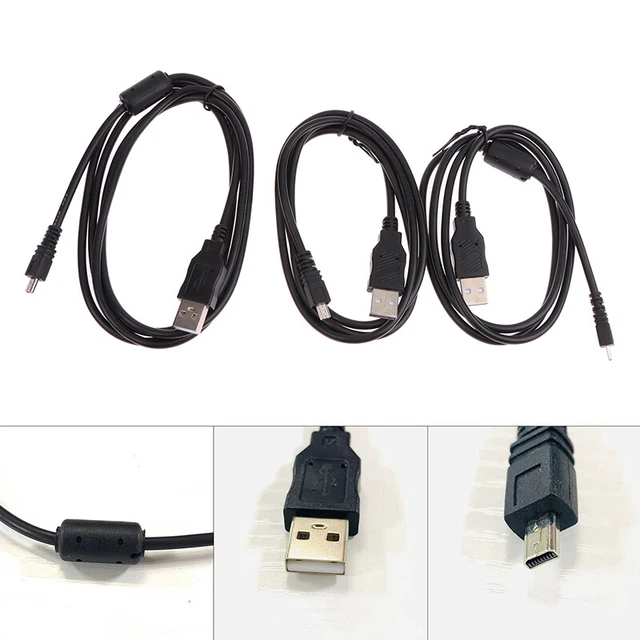 USB CABLE FOR Nikon Coolpix D7100 D5300 D5200 D5100 D3300 D3200 S95YY ...