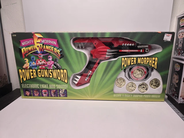 BANDAI #2250 MIGHTY Morphin Power Rangers Power Morpher & Power Gun ...