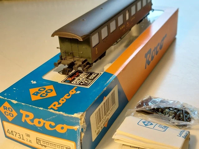 ROCO H0 VOITURE Seetal SBB CFF 2ème classe à plateformes Réf 44731 EUR 29,00 - PicClick DE