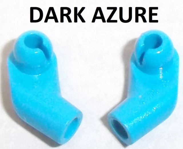 LEGO 2 MINIFIGURE Dark Azure Arms New Genuine Minifig Part £1.50 ...