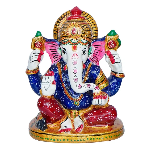 INDÙ DIO SIGNORE Ganesha Ganpati Ganesh Idolo Statua Sculture ...