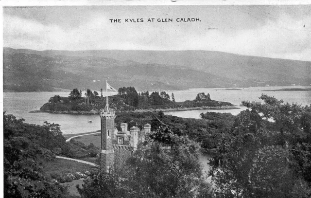 CARTE ECOSSE SCOTLAND The Kyles at Glen Caladh EUR 2,49 - PicClick FR