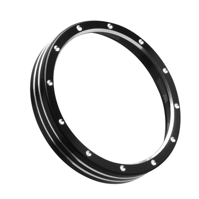 MOTORCYCLE CHROME SPEEDOMETER Trim Gauge Bezel For Harley 883 1200 ...