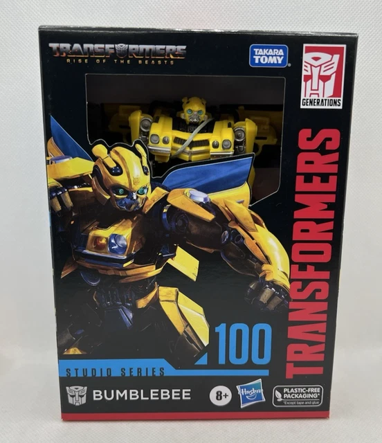 TRANSFORMERS STUDIO SERIES Deluxe Class Bumblebee 100 Action Figure NEW ...