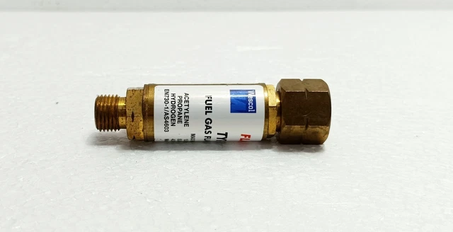 WESCOL TYPE 83 Fuel Gas Flashback Arrestor Acetylene, Propane, Hydrogen ...