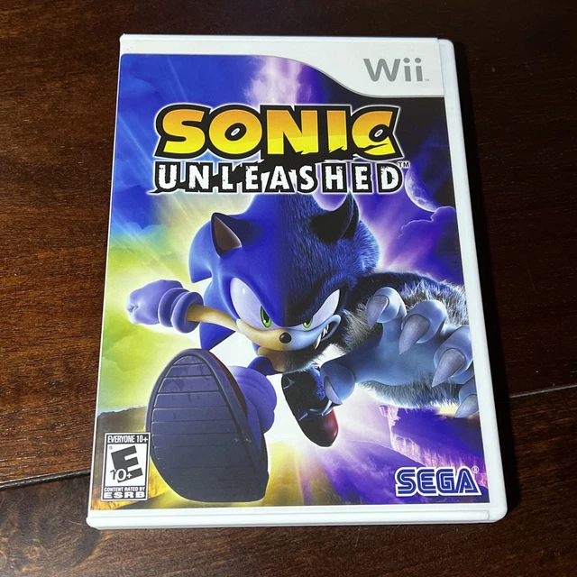 SONIC UNLEASHED (NINTENDO Wii, 2008) Complete in Box Tested Works Free ...