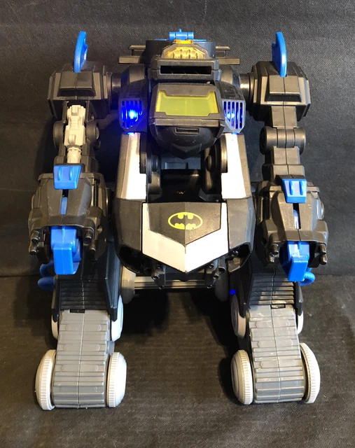 FISHER PRICE IMAGINEXT Batman Batbot NO Remote Transforming Robot Tank ...