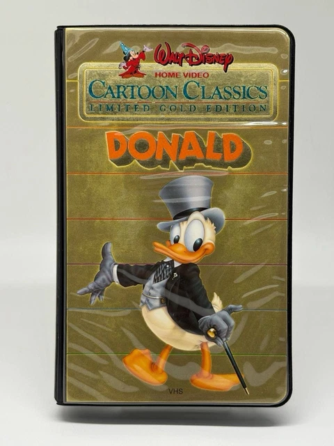 DONALD WALT DISNEY Cartoon Classics Limited Gold Edition w/ Insert & Flyer £22.55 - PicClick UK