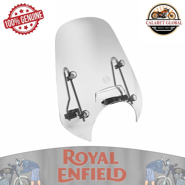 GENUINE TOURING WINDSHIELD For Royal Enfield Meteor 350 (Kxa00146) $120 ...