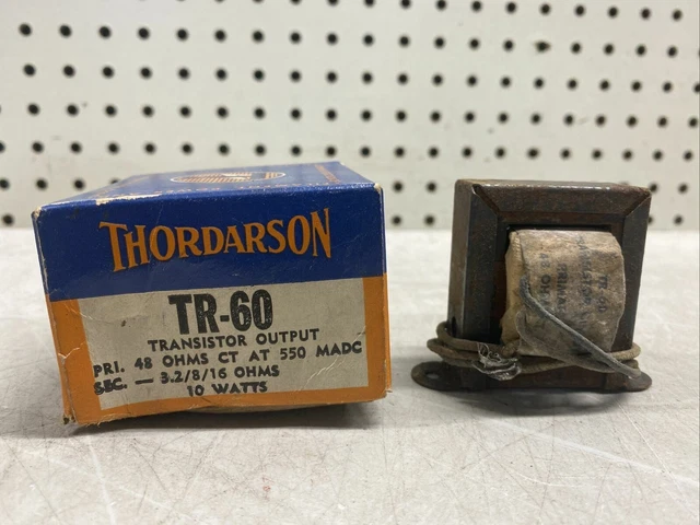 NOS THORDARSON TR-60 Transistor Transformer New Old Stock Tube ...