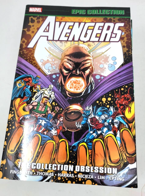 MARVEL EPIC COLLECTION AVENGERS : THE COLLECTION OBSESSION ~ DELUXE TPB ...