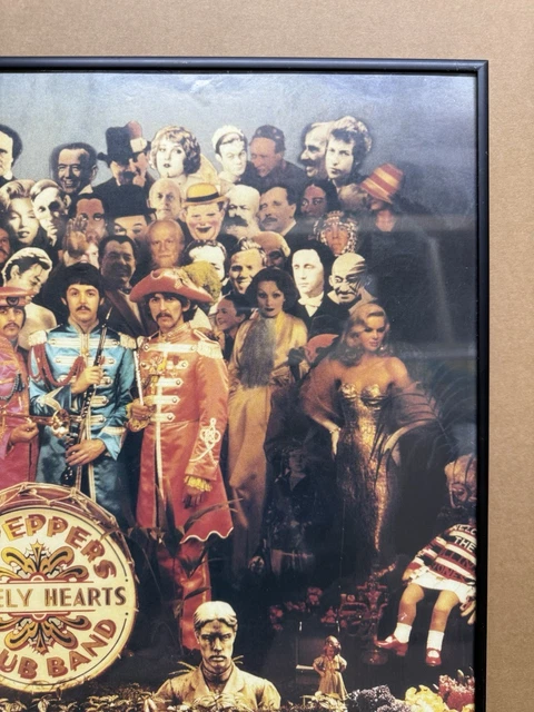 THE BEATLES POSTER Sgt. Peppers Lonely Heart Club Band 1960s Music ...
