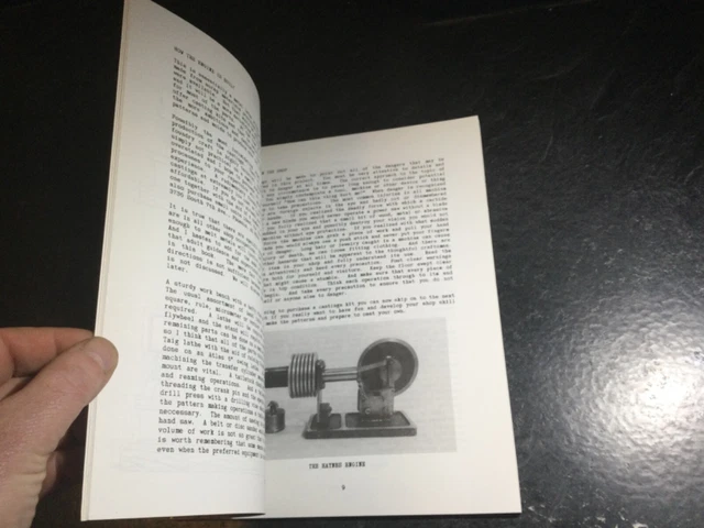 BUILD A TWO Cylinder Stirling Cycle Engine by David Gingery Heat Engine ...