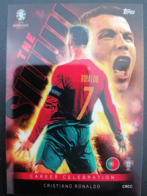 CAREER CELEBRATION - CRISTIANO RONALDO - Ultra-Mega-Rare Match Attax ...