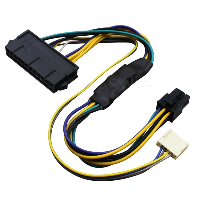ATX MAIN 24-PIN to 6-Pin PSU Power Adapter Cable for HP Elite 8100 8200 ...