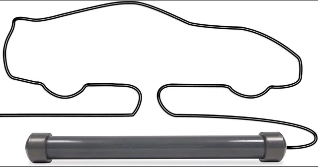 GATE SENSOR WIRELESS Vehicle Exit Sensor Gate Exit Wand for Driveway ...