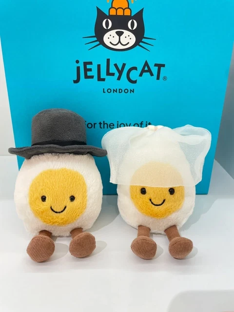 JELLYCAT EASTER DECORATIONS Gifts Amuseables Bride Groom Eggs Wedding ...