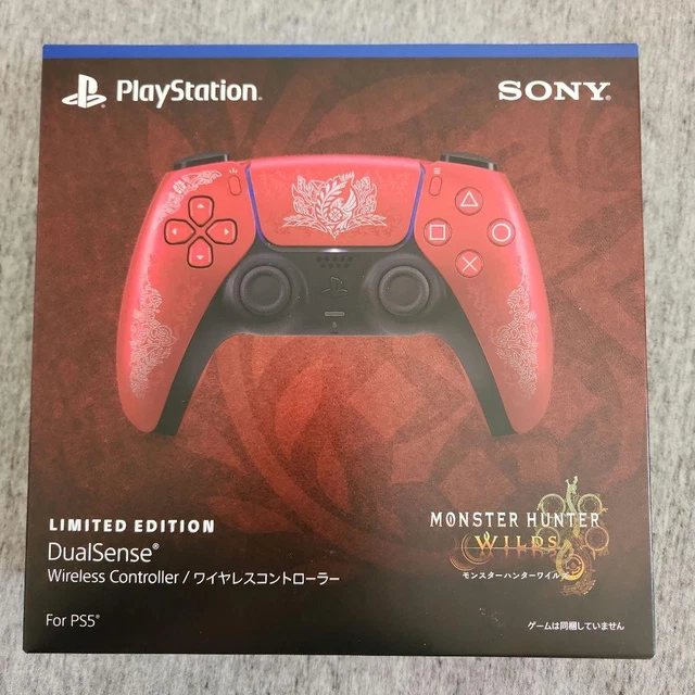 DUALSENSE WIRELESS CONTROLLER Monster Hunter Wilds Limited Edition PS5 ...