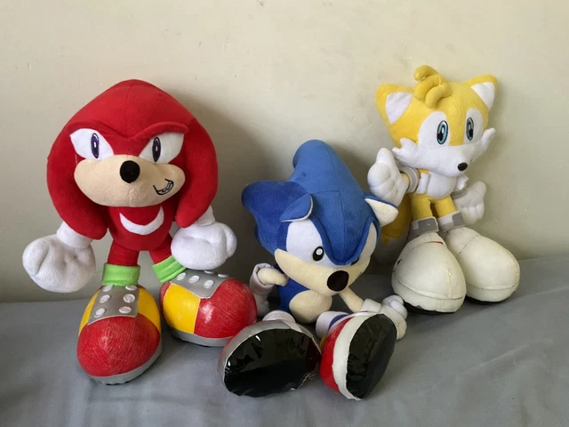 SONIC ADVENTURE FUN4ALL Plush BOOTLEG Sonic The Hedgehog , Tails And ...