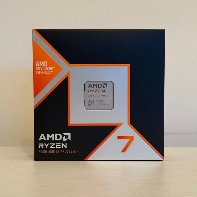 AMD RYZEN 7 9800X3D (8 Core, 16 Thread Processor) BRAND NEW FREE NEXT ...