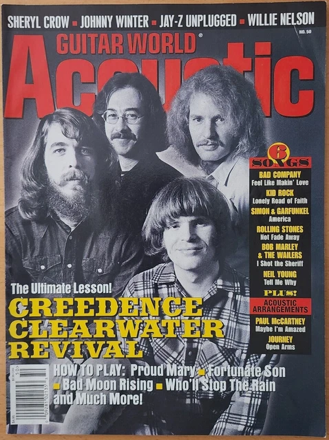 GUITAR WORLD ACOUSTIC Magazine #50 2002 Creedence Clearwater Revival ...