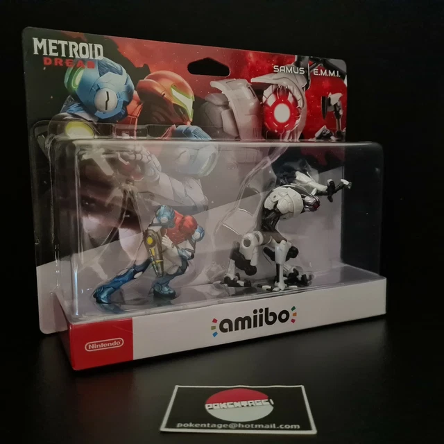 AMIIBO METROID DREAD Samus Aran E.M.M.I. Nintendo Switch Robot Emmi ...