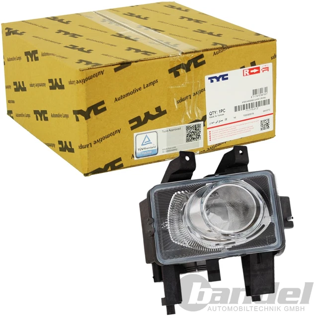 TYC NEBELSCHEINWERFER RECHTS H3 mit Lampenträger passend für OPEL ASTRA ...