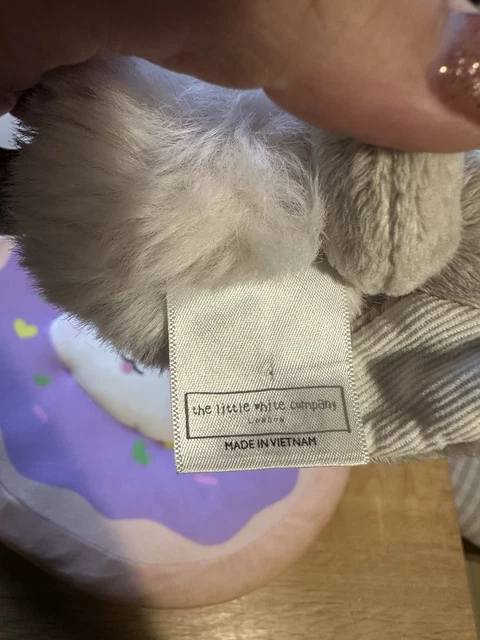 THE LITTLE WHITE Company Small Fluffy Bunny Rabbit Plush Soft Toy £7.59 ...