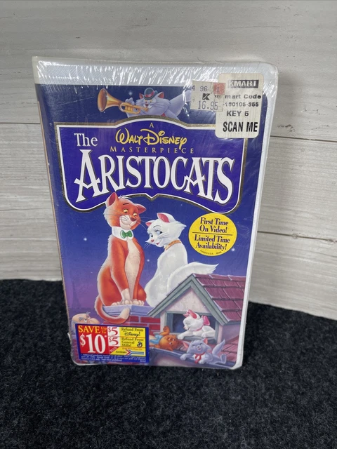 THE ARISTOCATS (WALT Disney's Masterpiece Collection VHS) BRAND NEW SEALED EUR 11,04 - PicClick FR