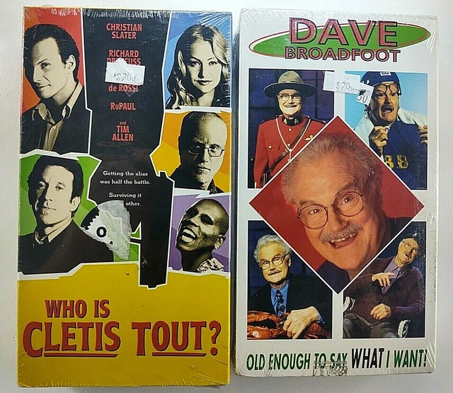 SEALED WHO IS Cletis Tout? (VHS, 2002) Starring Christian Slater, Tim ...