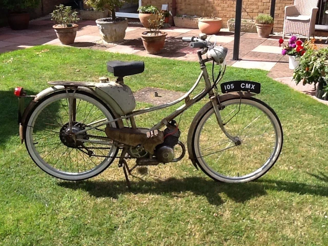 MOBYLETTE AV33 MOPED 1954 Complete & Running (including lights) £422.50 ...