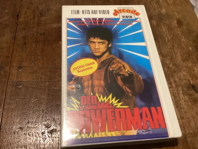 DER POWERMAN - Jackie Chan - Arcade Video / VHS Kassette / Rar £9.88 ...