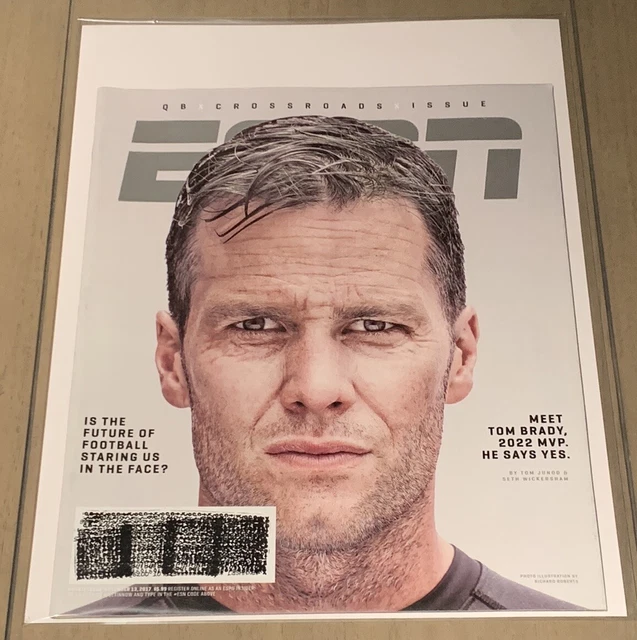 TOM BRADY NEW England Patriots - ESPN Magazine - November 13, 2017 £6. ...