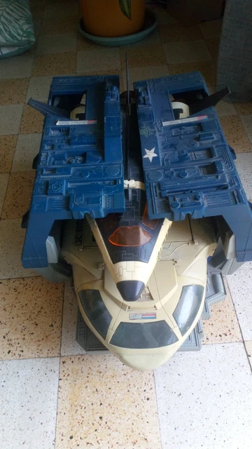 BASE COMPLEXE SPATIALE GI JOE spatiale défiant 1987 + pièce accessoire ...