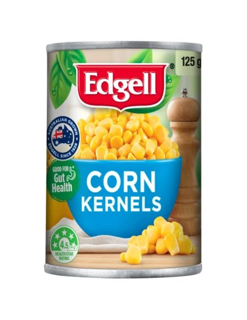 EDGELL WHOLE CORN Kernels 125g x 24 $40.80 - PicClick AU